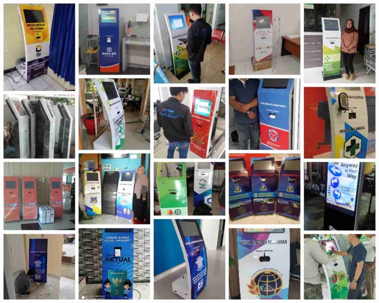 Jual Digital Signage Display & Box Mesin Antrian Harga Terjangkau